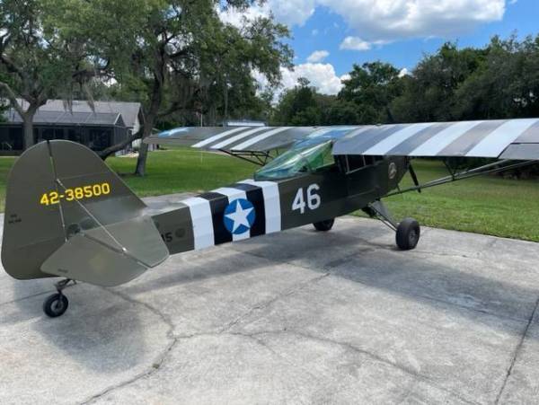 1943 Taylorcraft L-2B Grasshopper - DCO-65