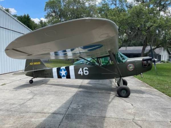 1943 Taylorcraft L-2B Grasshopper - DCO-65